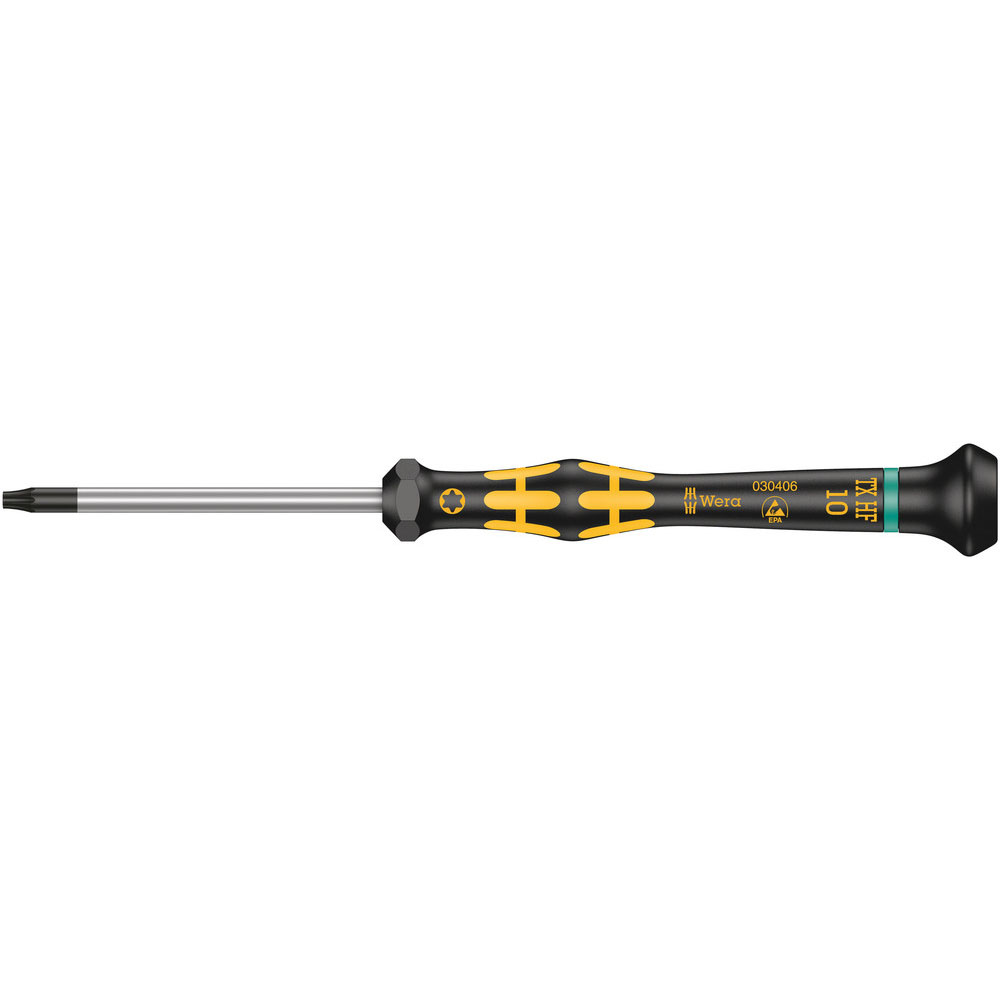 1567 ESD Destornillador Kraftform Micro TORX® HF con función de ...